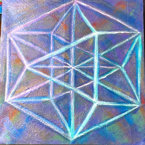 benjamin james | Wall Decor | Vector Equilibrium Sacred Geometry Art ...